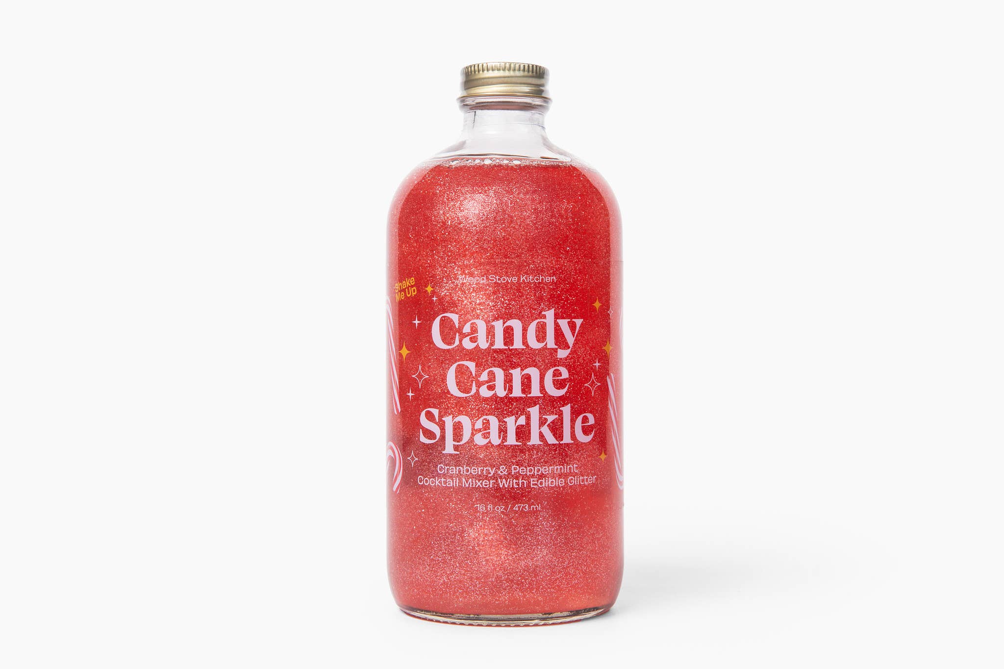 Candy Cane Sparkle Cocktail & Mocktail Mixer, 16 fl oz – Overt Space ...